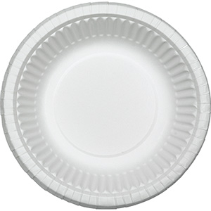 Pappadiskar djúpir einnota 50stk - Papco